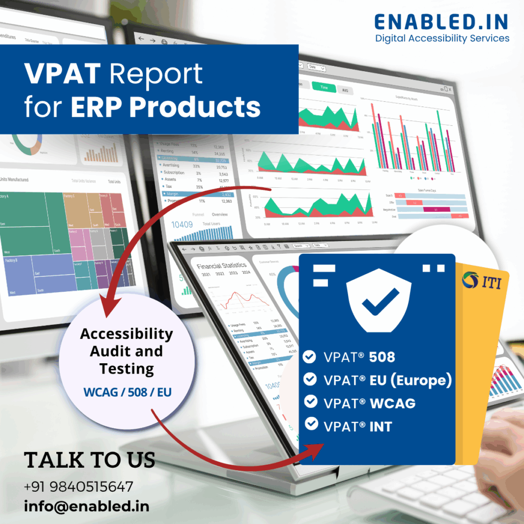 Accessibility Audit & Testing - WCAG, EAA, 508, VPAT, ePUB3 - Enabled.in